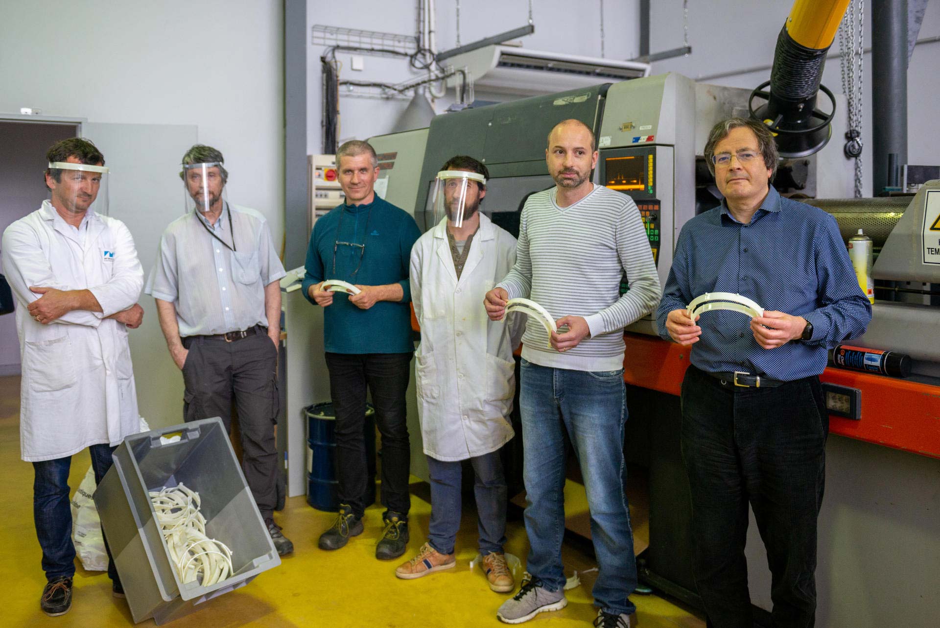 L’IMT Mines Alès produit des visières de protection contre le Covid-19 ...